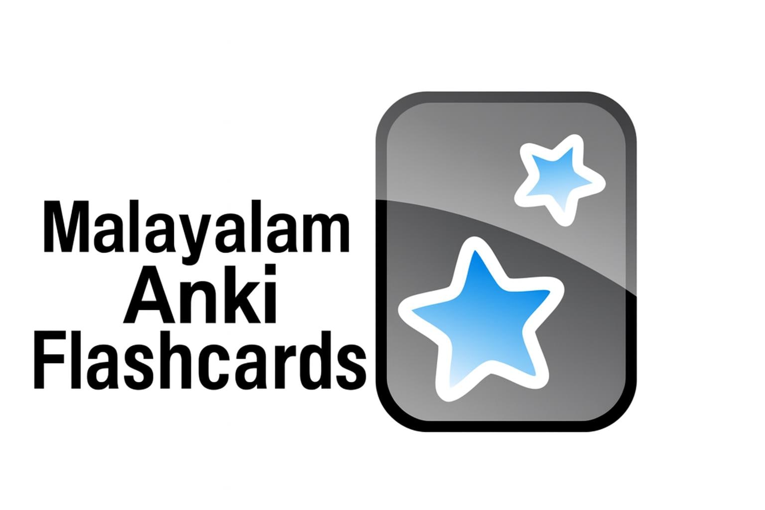 Set 1/3 | Malayalam Anki Deck - Top 100 Intermediate Words - Etsy