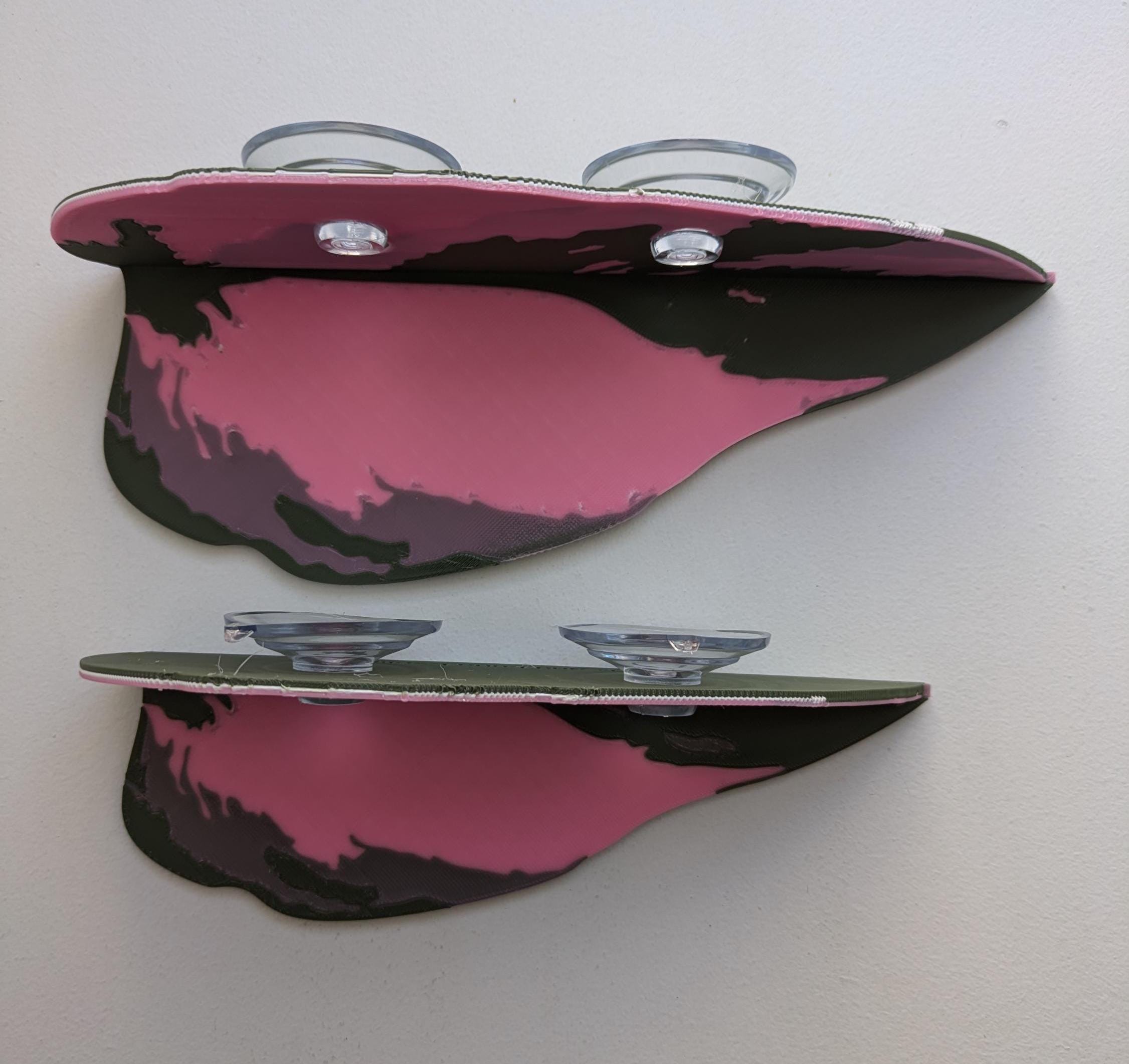 Pink Princess Philodendron Lounger | Crested Gecko | Reptile | Suction ...