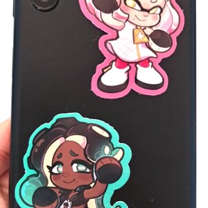 Splatoon Idol Vinyl Stickers Matte Glossy & Holographic - Etsy