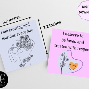 32 Printable Affirmation Cards Affirmation Cards to Boost - Etsy