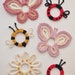 Macrame Bee Ladybug PDF Tutorial | Ladybird Summer Keyring Pattern ...