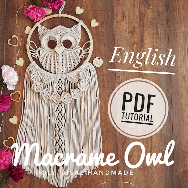 Macrame Owl Pattern - Etsy