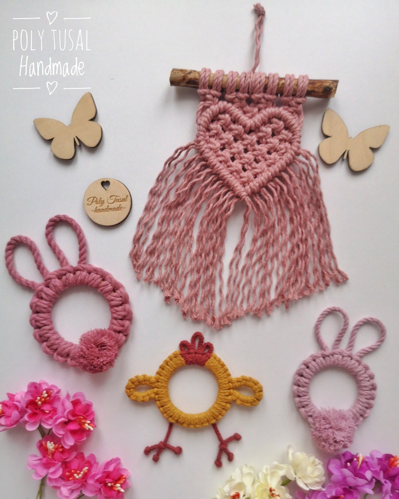 Macrame Chicken Pattern| Easter DIY Tutorial | Thanksgiving Turkey ...