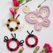 Macrame Bee Ladybug PDF Tutorial | Ladybird Summer Keyring Pattern ...