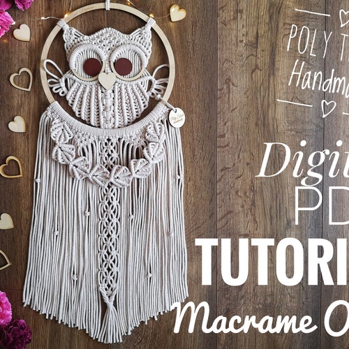 Macrame Pattern Eagle Tutorial Pdf - Etsy