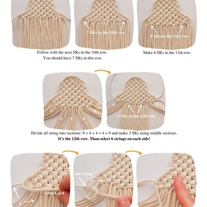 Macrame Bat & Ghost PDF Tutorial | Halloween Pattern DIY | Digital ...