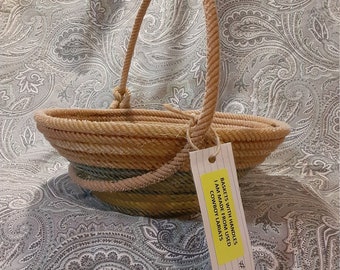 Cowboy Rope Basket - Etsy