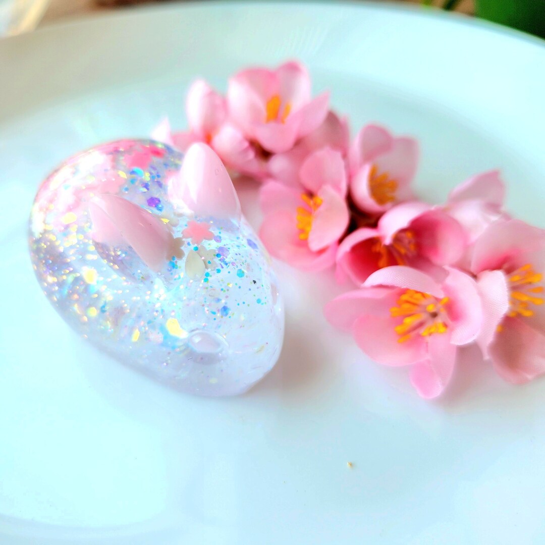 Cherry Blossom Bunny- Kawaii Japanese Bunny/sakura Flower Bunny ...