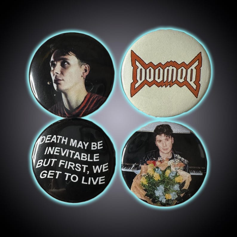 Dan and Phil Inspired Pins - SETS OF 4 - Etsy