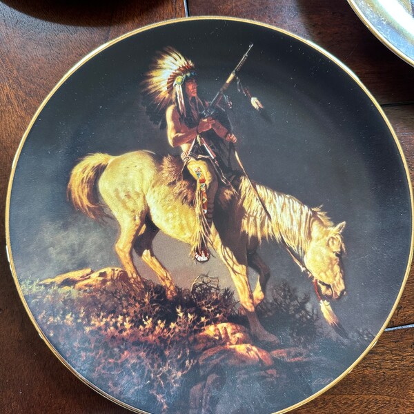 Mystic Warrior Plates - Etsy