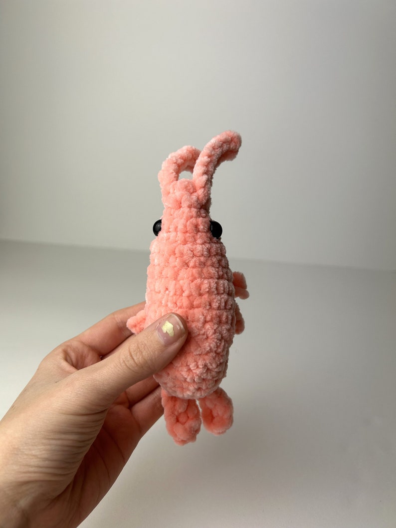 Crochet Shrimp | Shrimp Amigurumi | Super Soft Plushie - Etsy