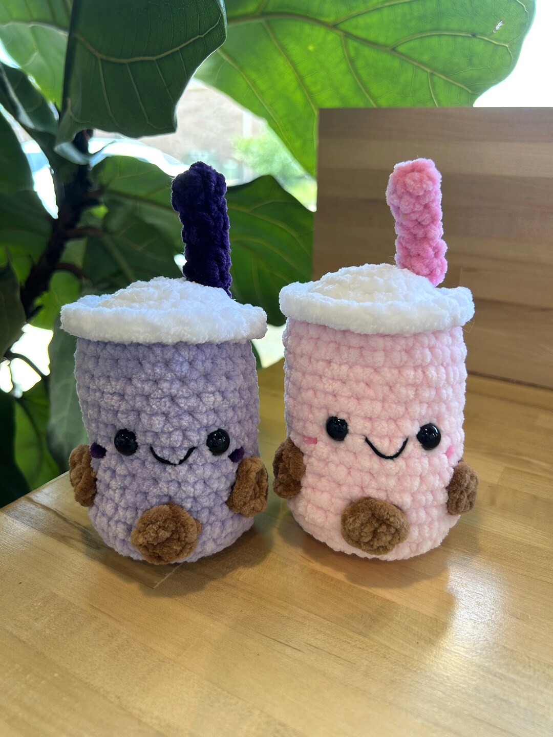 Crochet Boba Tea | Plushie or Keychain | Super Soft | Bubble Tea ...