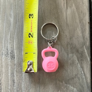 Kettlebell Keychain, Perfect for Weight Lifters and Health and Fitness ...