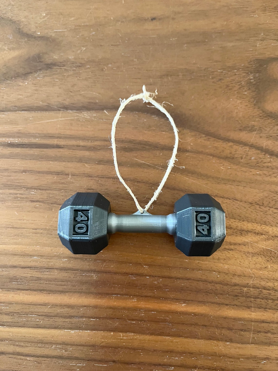 Dumbbell Ornament 3D Printed Perfect for Fitness Lovers - Etsy
