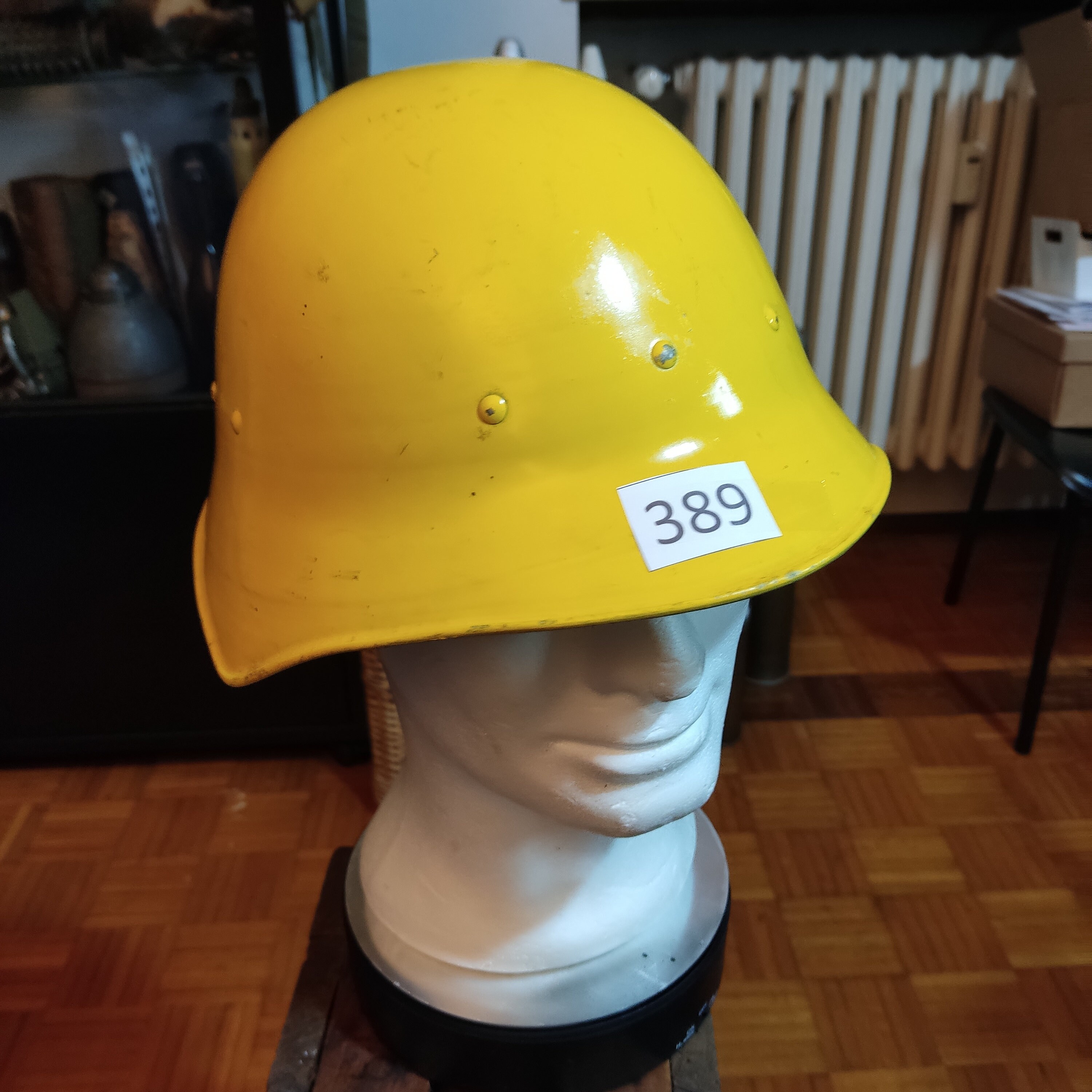 Swiss Helmet in Aluminum for Civil Defense Airsoft, Reenactor Swiss ...