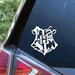 Wizard School Crest Emblem Decal Car Decal Phone Sticker Laptop Decal ...