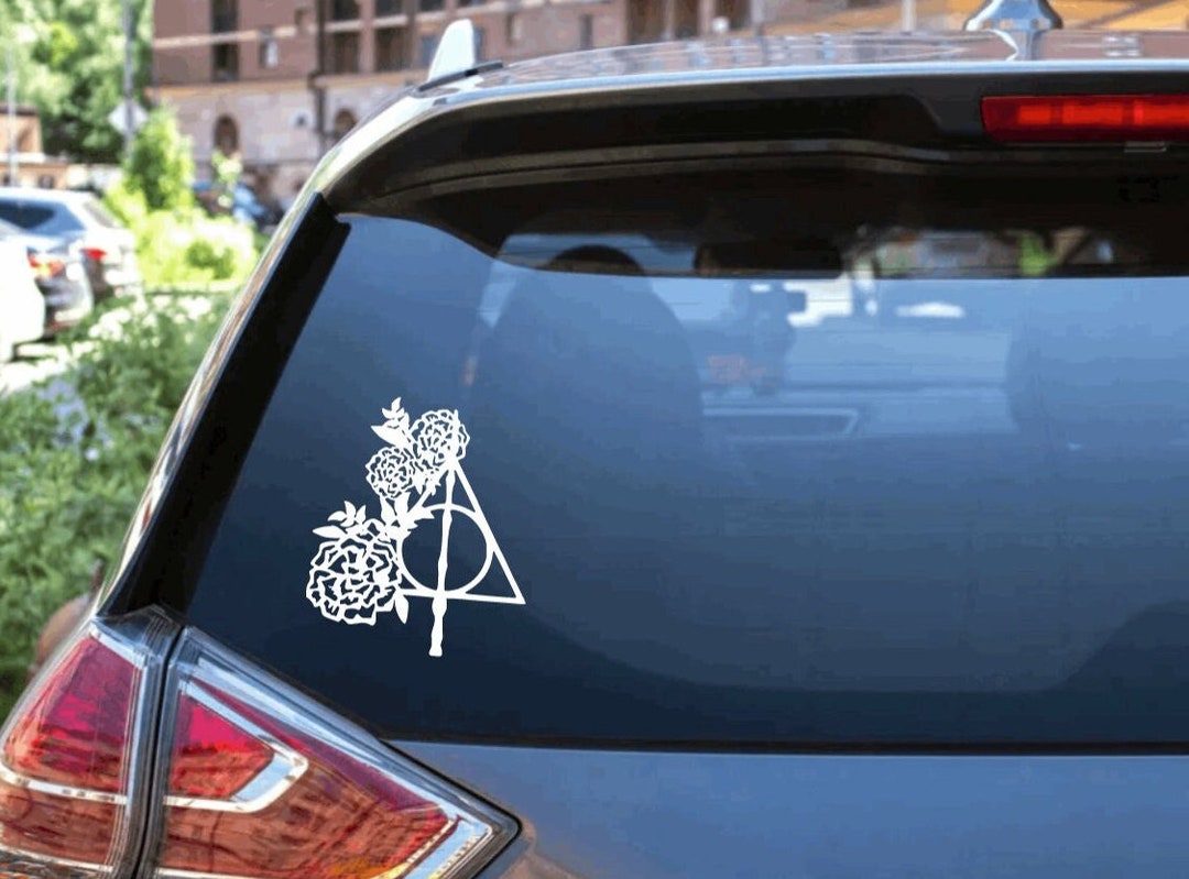 Marigold Deadly Hallow Floral Artifacts Emblem Decal Car Decal Phone ...