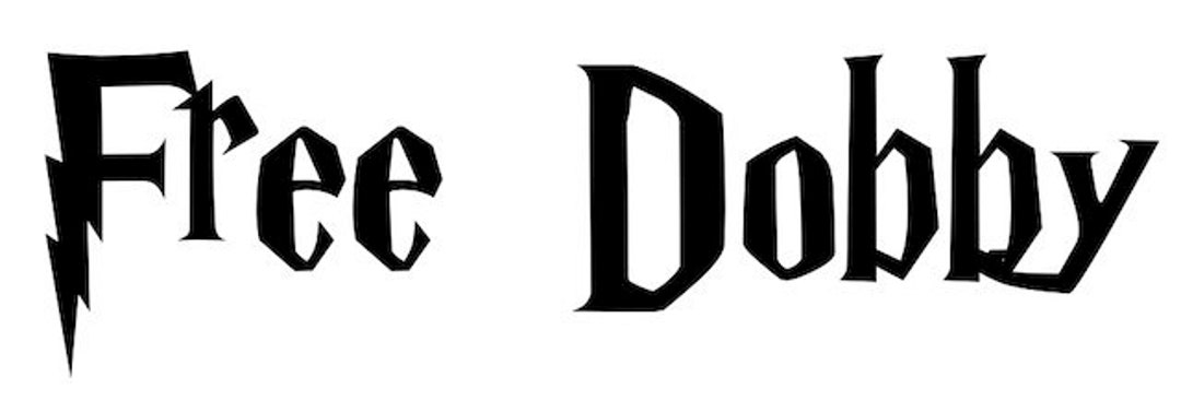 Free Dobby Decal Car Decal Phone Sticker Laptop Decal E-reader Sticker ...