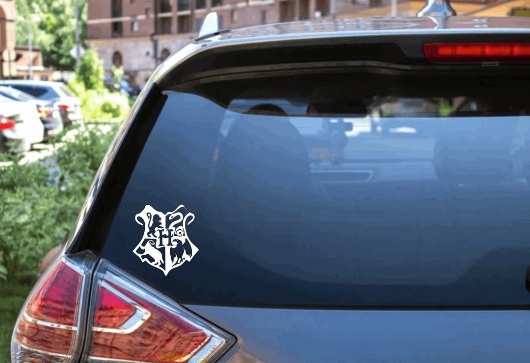 Wizard School Crest Emblem Decal Car Decal Phone Sticker Laptop Decal ...