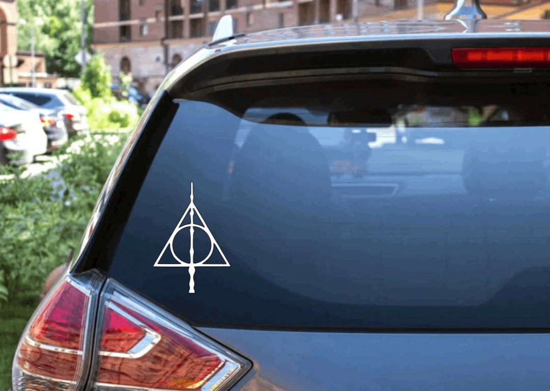Dark Magical Hallow Artifacts Emblem Decal Car Decal Phone Sticker ...