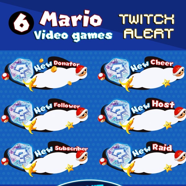 Mario Kart Overlay Twitch - Etsy Canada