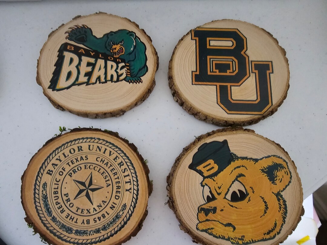 Baylor University Coasters - Etsy