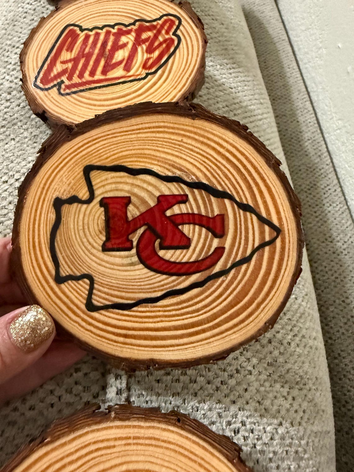 Kansas City Chiefs Coasters - Etsy