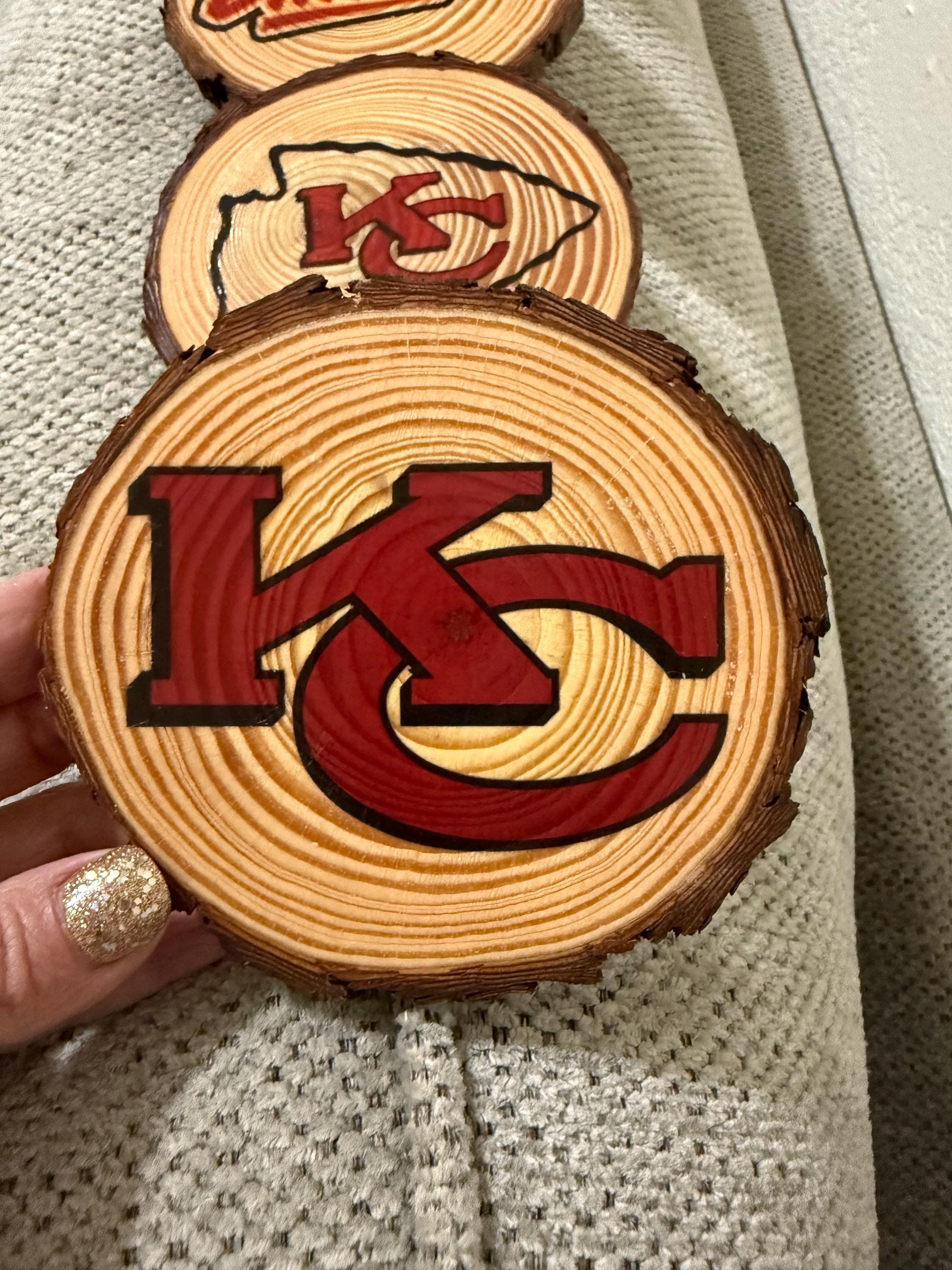 Kansas City Chiefs Coasters - Etsy