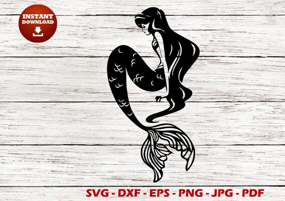 Mermaid SVG | Etsy