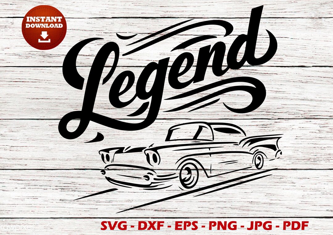 Legend SVG - Etsy
