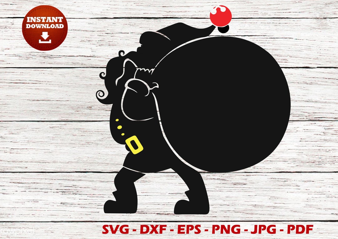 Santa Clause SVG - Etsy