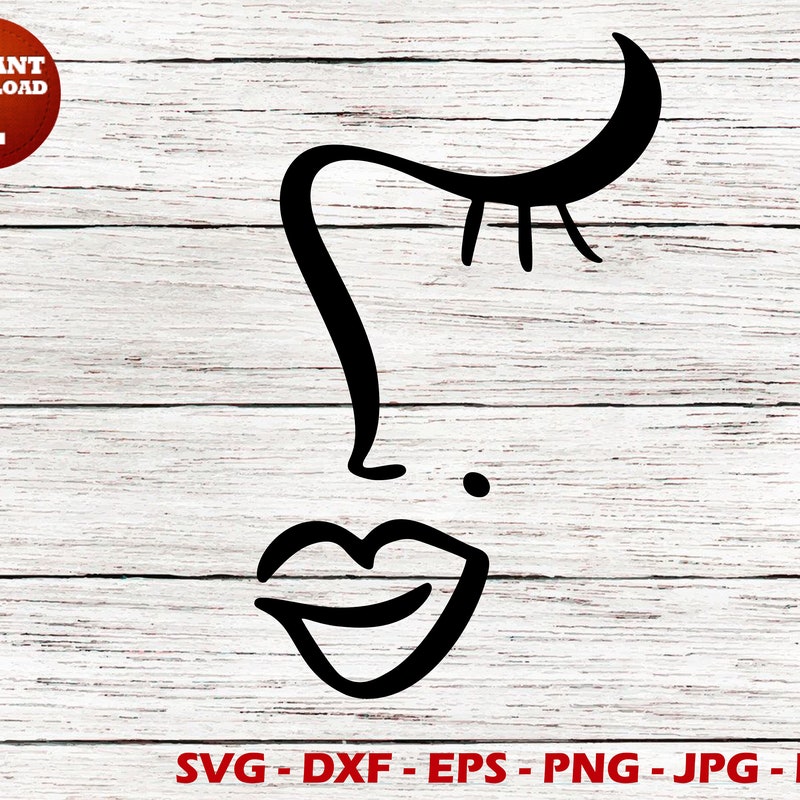 Abstract Faces Svg - Etsy