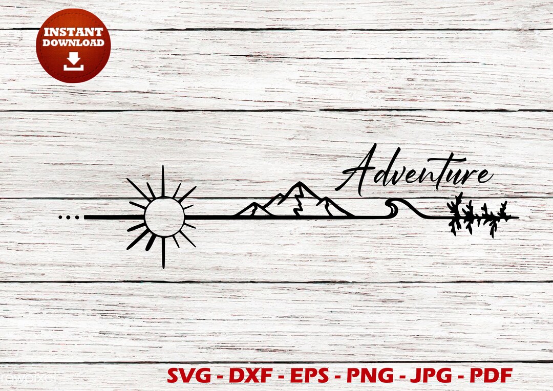 Adventure SVG - Etsy