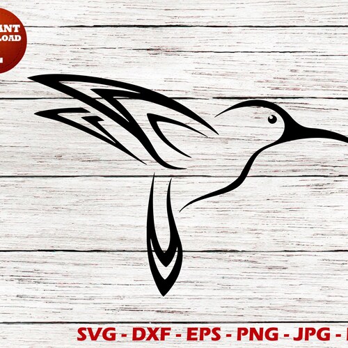 Hummingbird Vector/raster SVG PNG JPG - Etsy