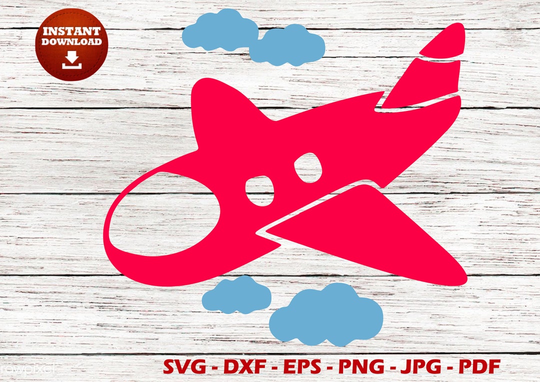 Airplane SVG - Etsy