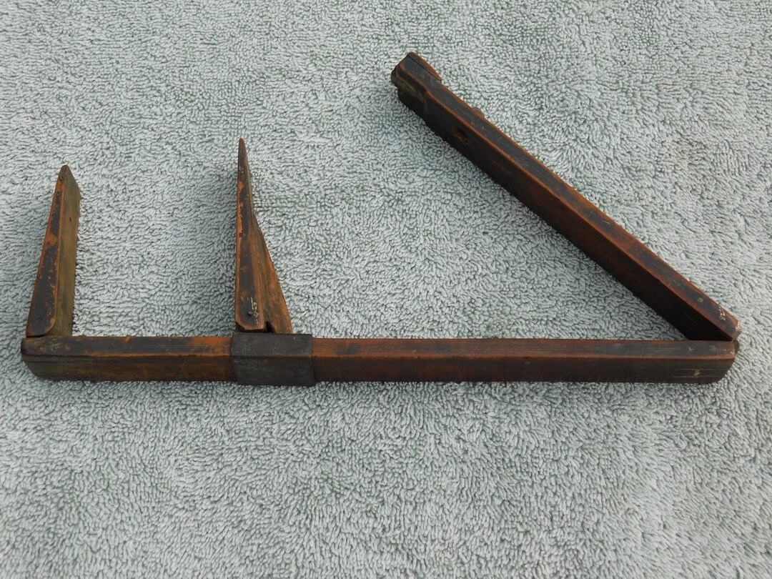 Vintage Belcher Brothers New York Boxwood & Brass Folding - Etsy UK