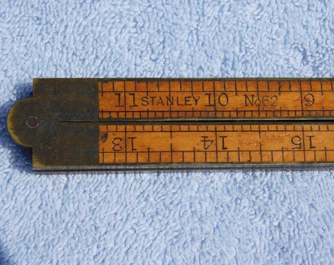 Vintage Ruler Stanley Rule & Level Co. Warranted Boxwood No 73 - Etsy