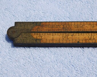 Vintage Ruler Stanley Rule & Level Co. Warranted Boxwood No 73 - Etsy