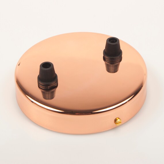 Copper Ceiling Rose Light Plate Various Outlets - Etsy