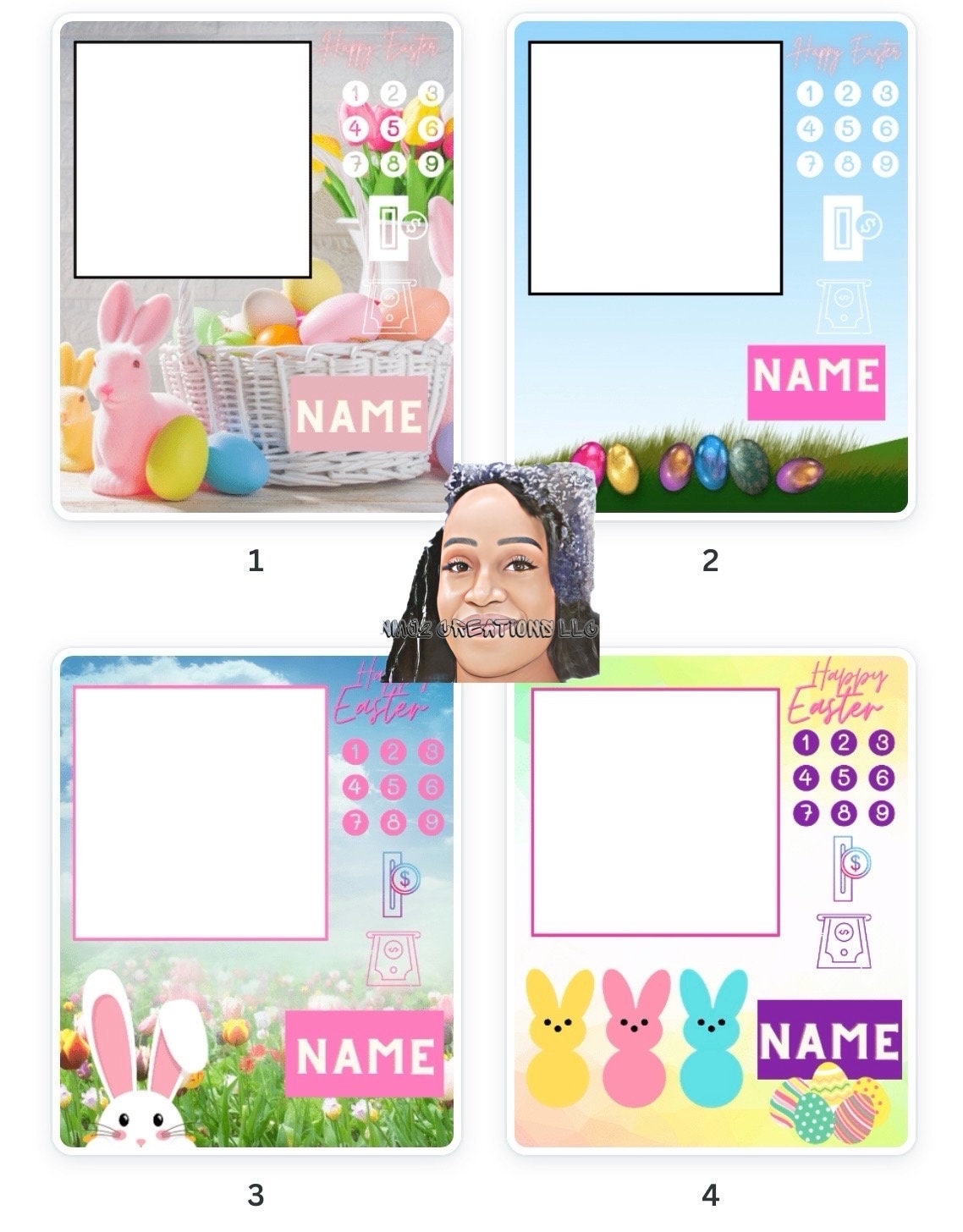 Easter Vending Machine Templates - Etsy