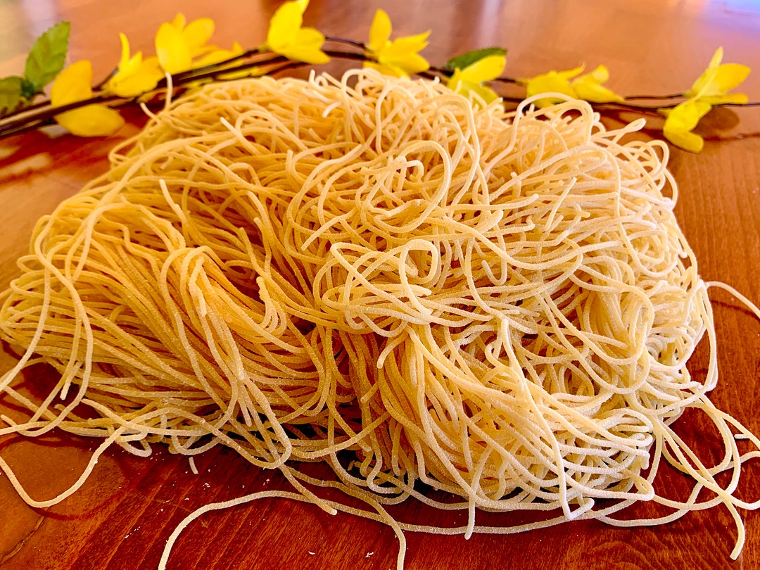 Capellini (angel Hair) Fresh Pasta - 2 Lb. - Vegan! - Etsy