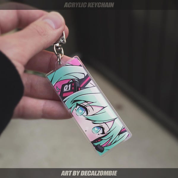 Cute Anime Keychains - Etsy