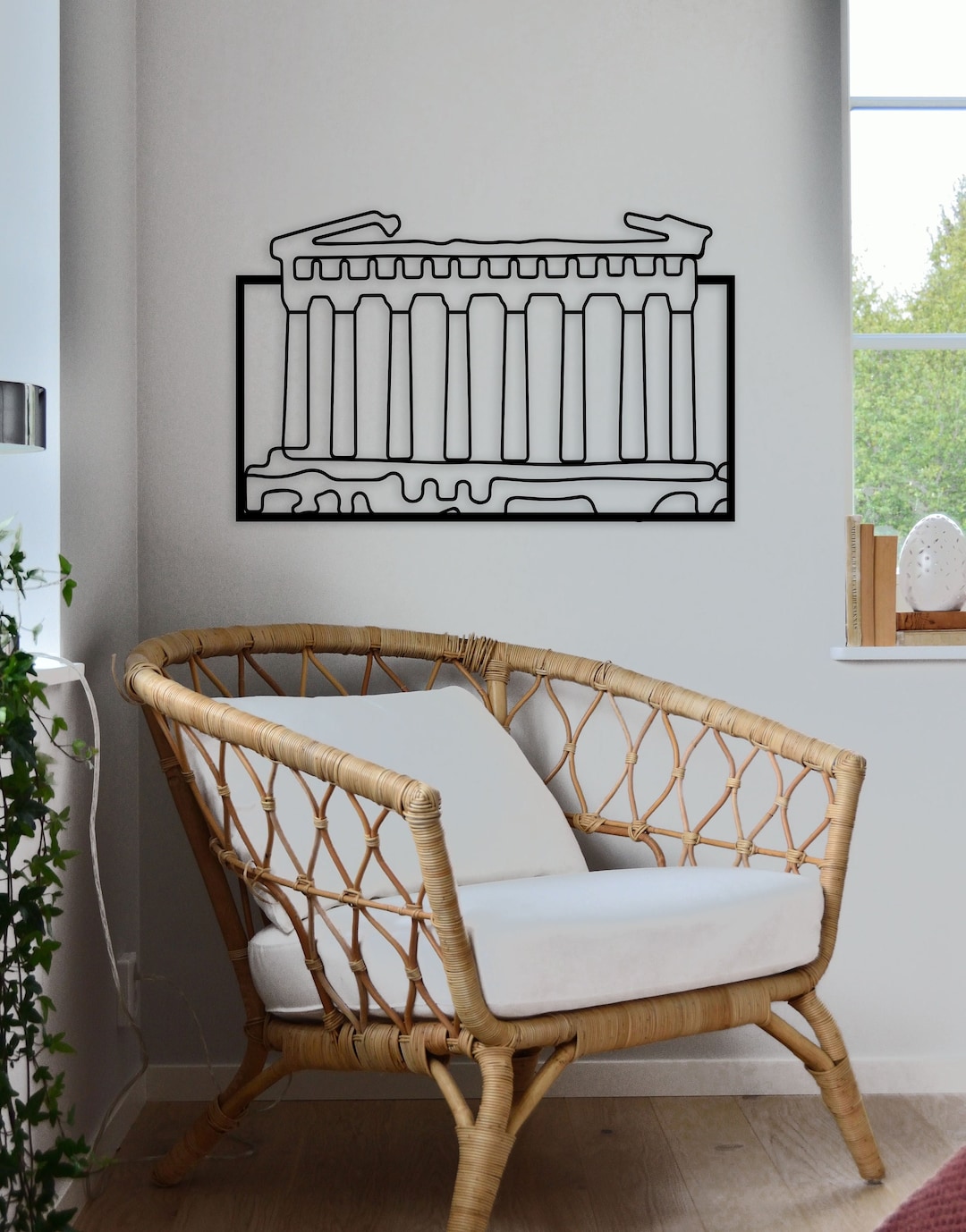 Ancient Rome Wall Art, Athens Metal Wall Decor, Wall Hanging, Metal ...