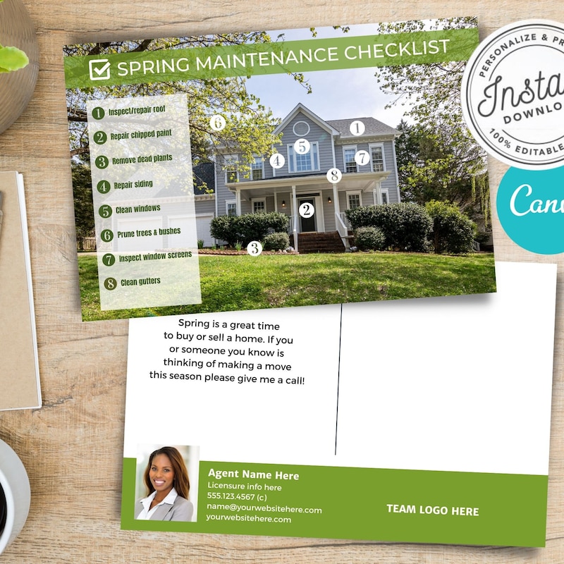 Realtor Postcards - Etsy