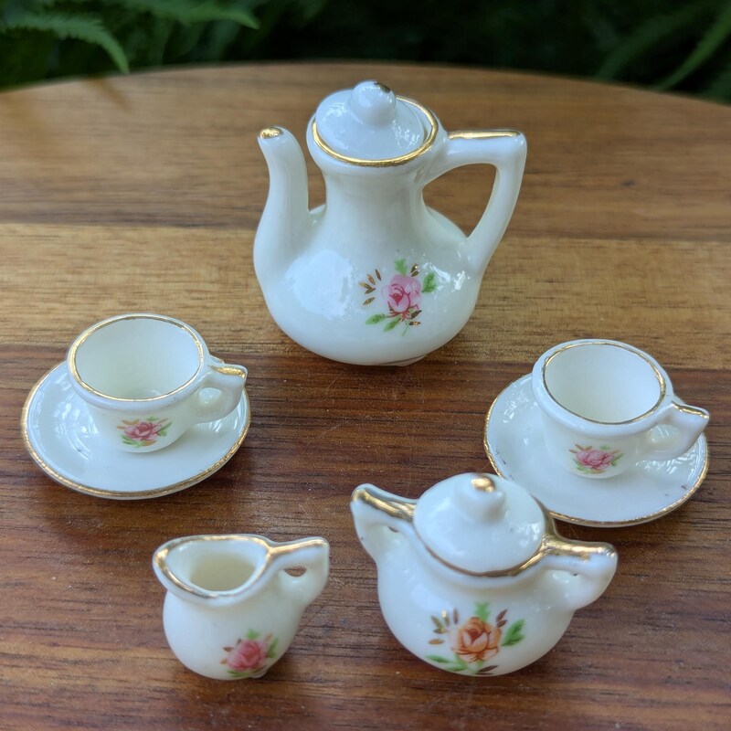 Tiny Tea Set - Etsy