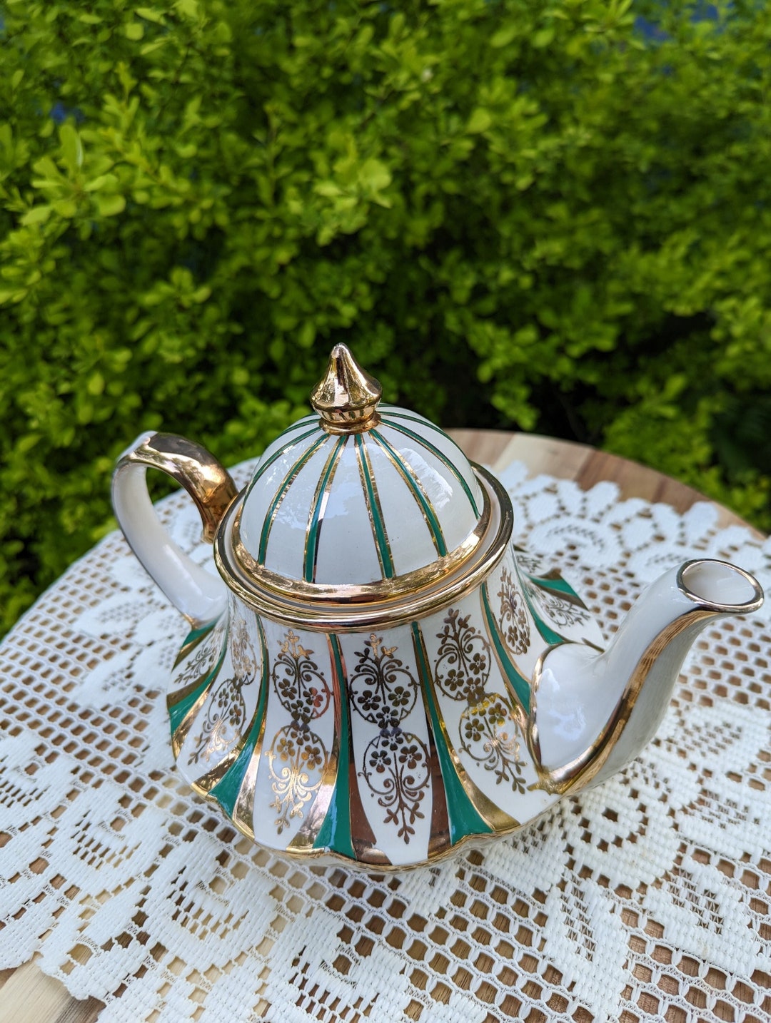 Sadler England Bell Shaped Carousel Teapot Vintage Sadler - Etsy