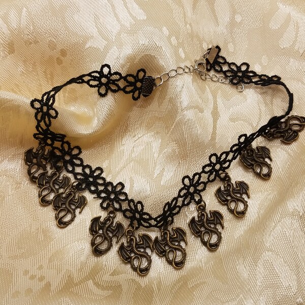 Dragon Choker - Etsy