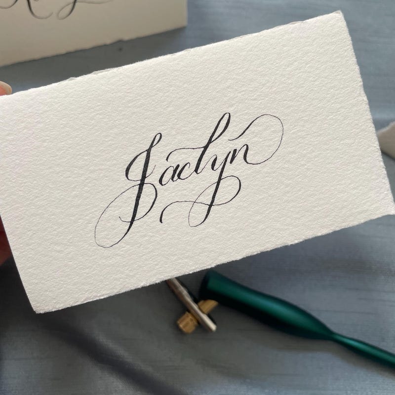 Fancy Place Cards - Etsy