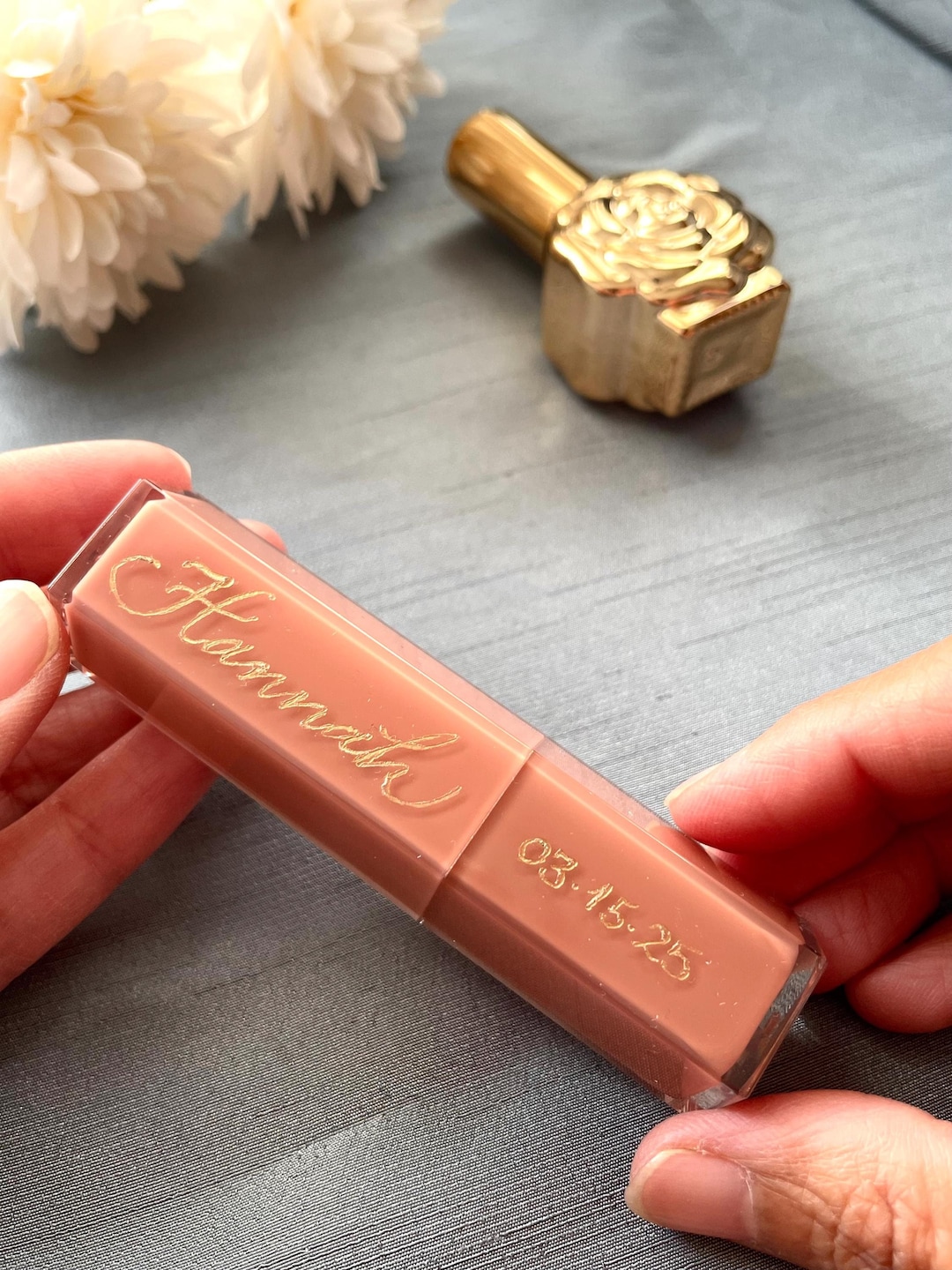 Engraved Lipstick Lipgloss | Personalized Lip Product Engraving Unique ...