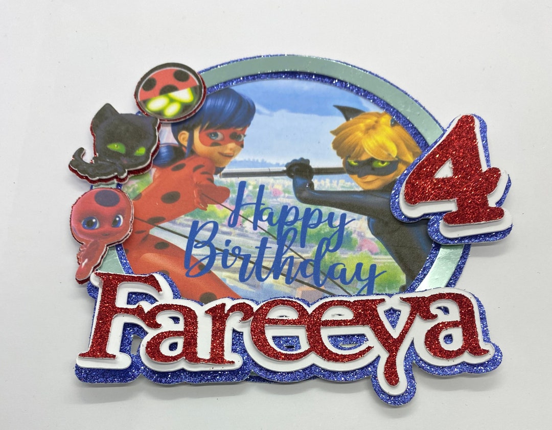 Miraculous Cake Topper - Etsy